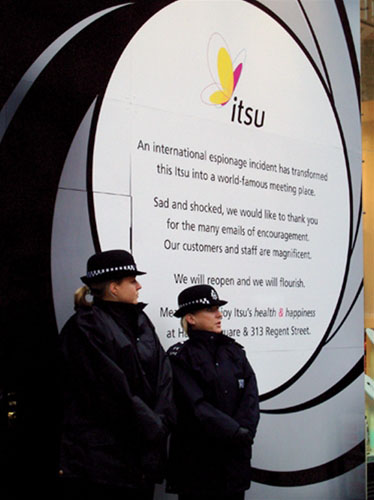 Itsu shaken but not stirred by Litvinenko incident - Design Week