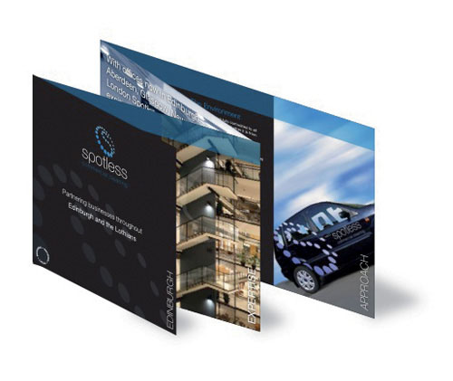Glidden Design has created a brand identity for Spotless Commercial ...