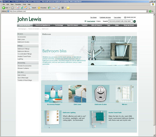 John Lewis to relaunch website - Design Week