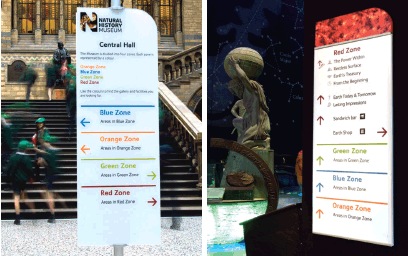 NHM unveils signage scheme - Design Week