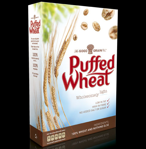 Dragon rebrands Puffed Wheat - Design Week