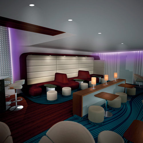 Priestman Goode designs cruise ship cabin - Design Week