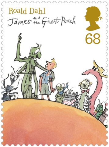 Magpie designs Roald Dahl stamps for Royal Mail - Design Week