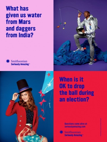 Smithsonian unveils ‘seriously amazing’ campaign from Wolff Olins ...
