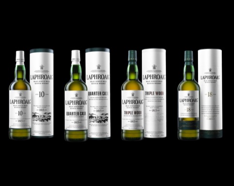 JKR redesigns Laphroaig whisky packaging - Design Week