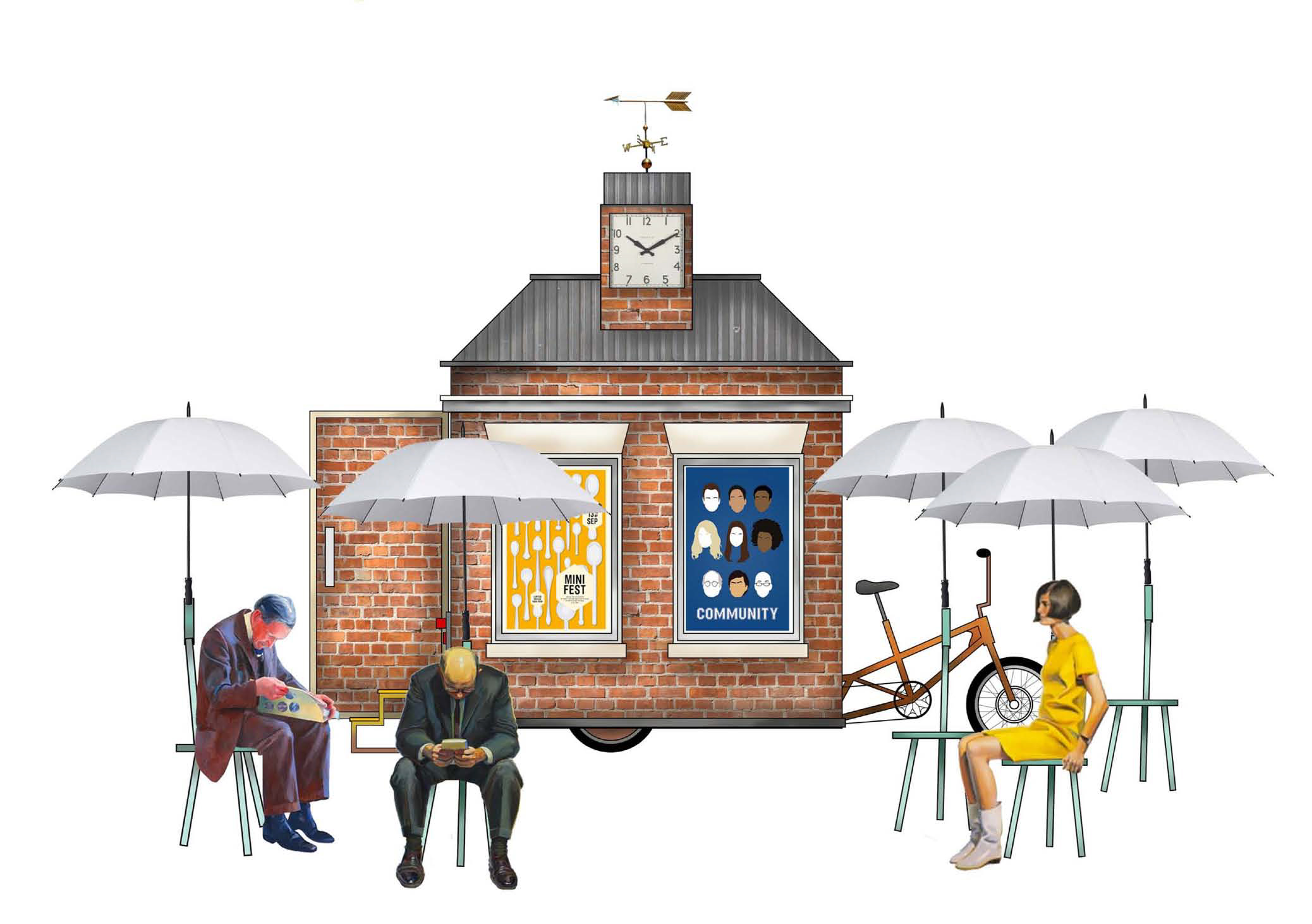 The ‘world’s first moveable town square’ - Design Week