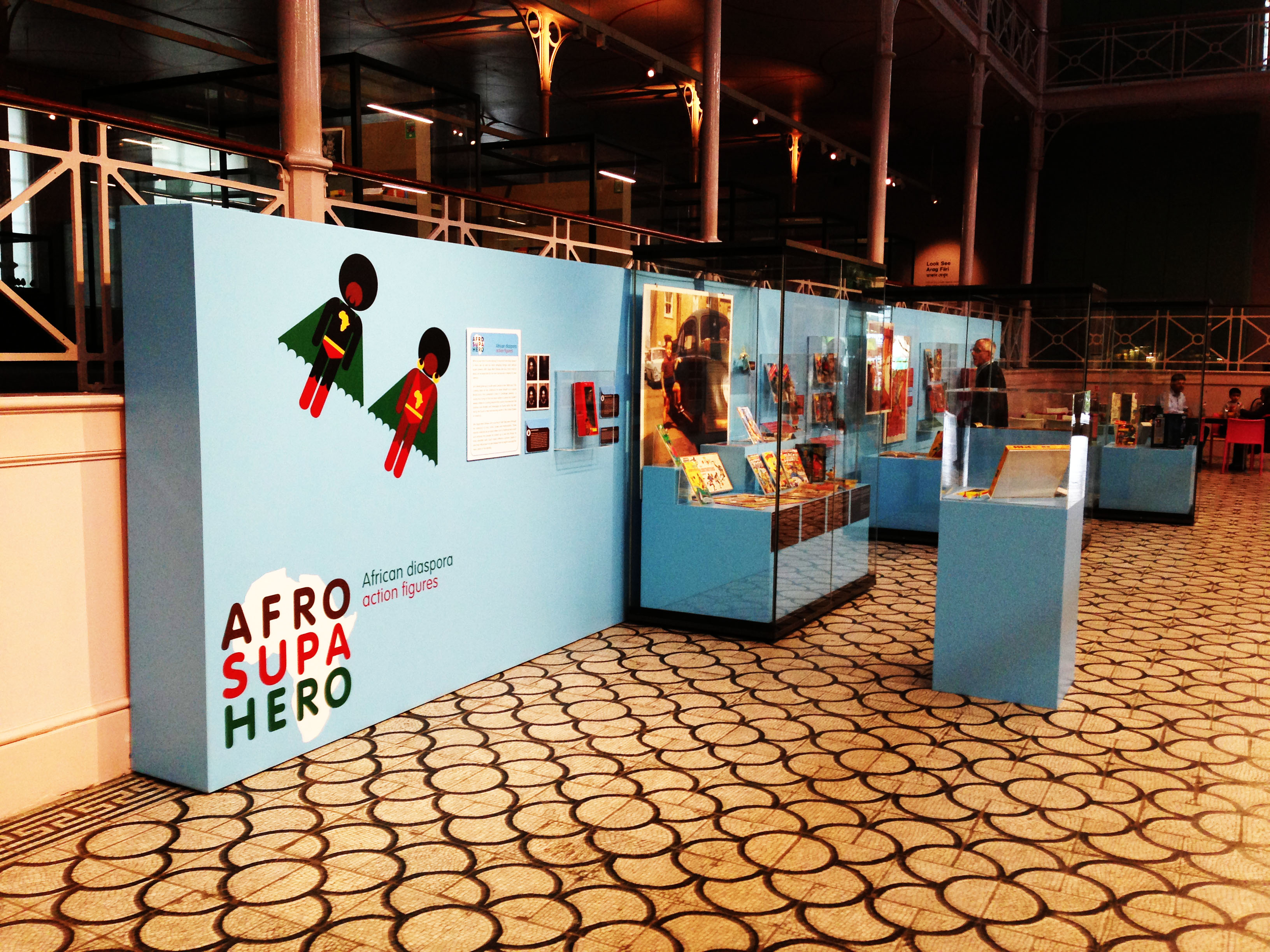 Afro Supa Heroes - Design Week
