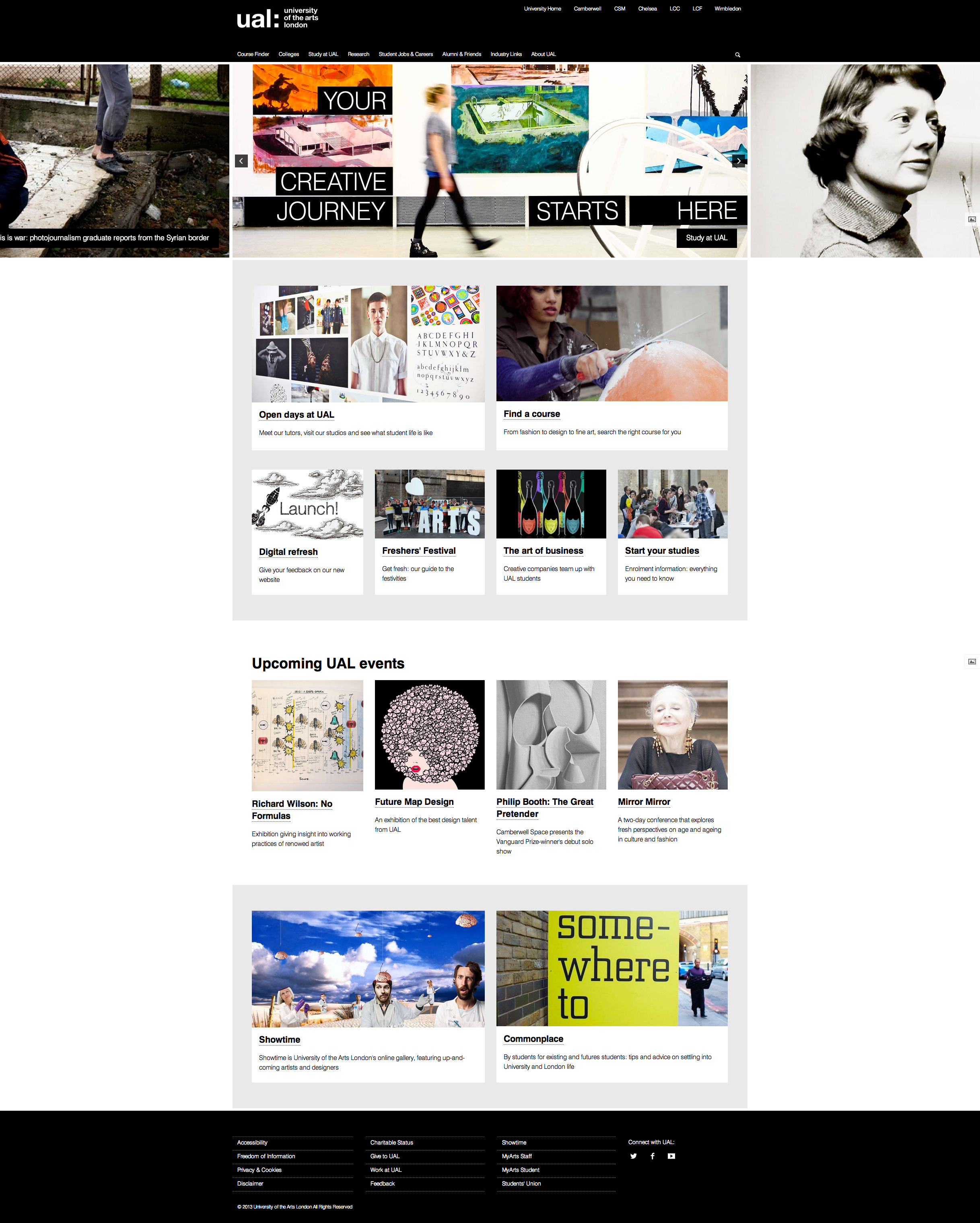 Brand: UAL - Design Week