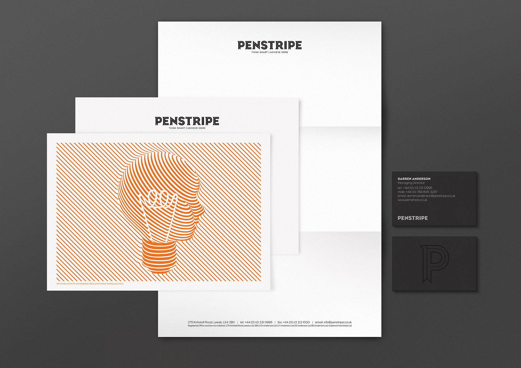 A smart new identity for Penstripe planner printers - Design Week