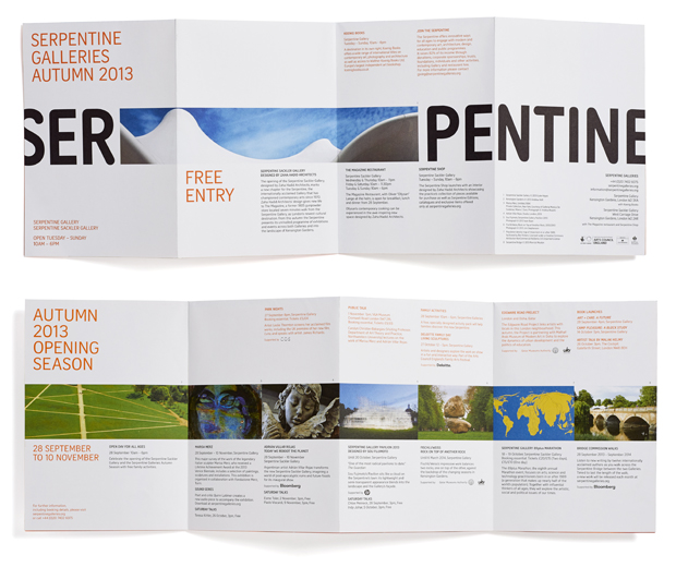 Marina Willer and Brian Boylan create Serpentine Galleries branding ...
