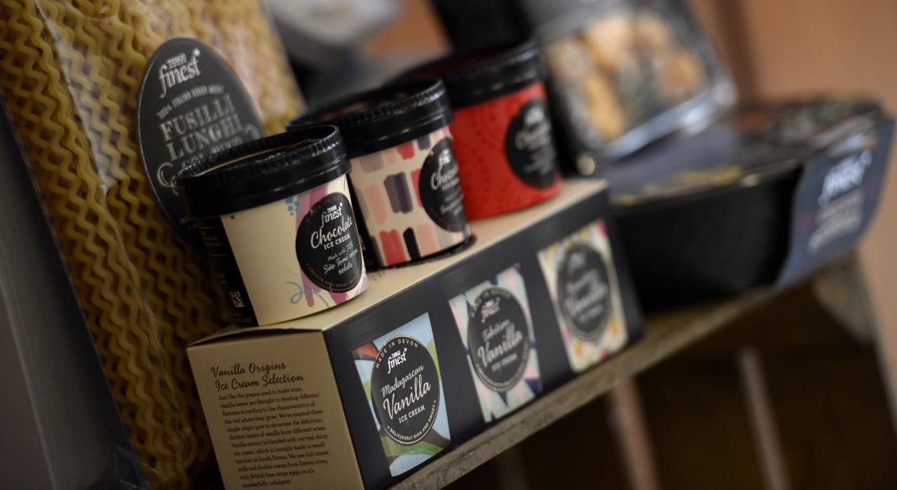 Honey leads Tesco Finest redesign - Design Week