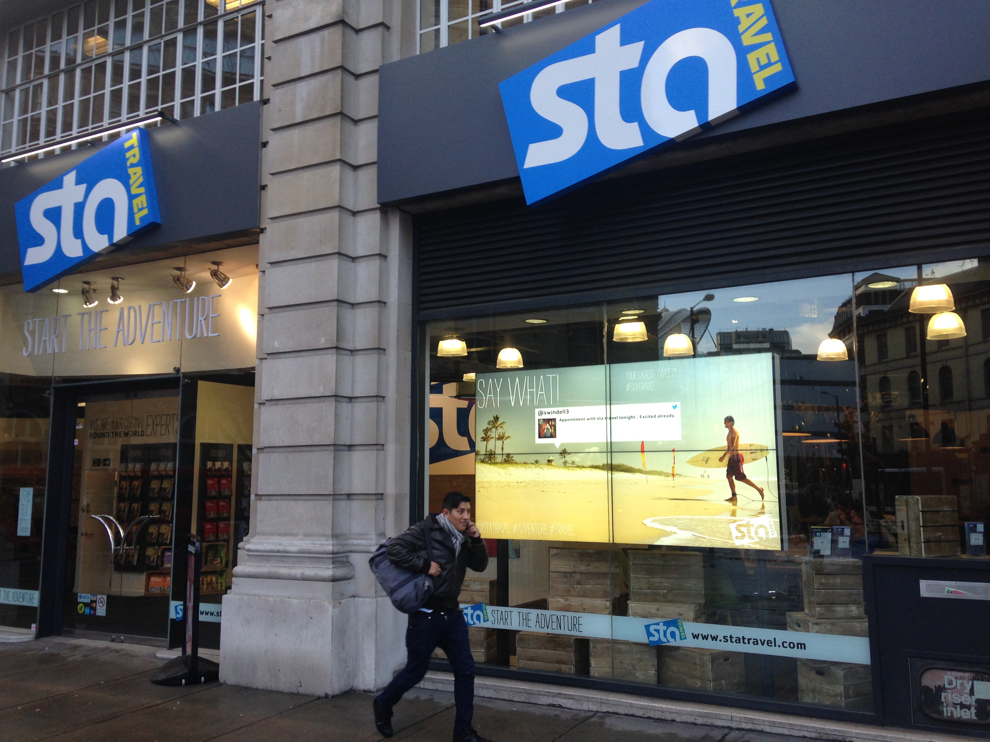 STA Travel launches new digitally-focused London flagship - Design Week