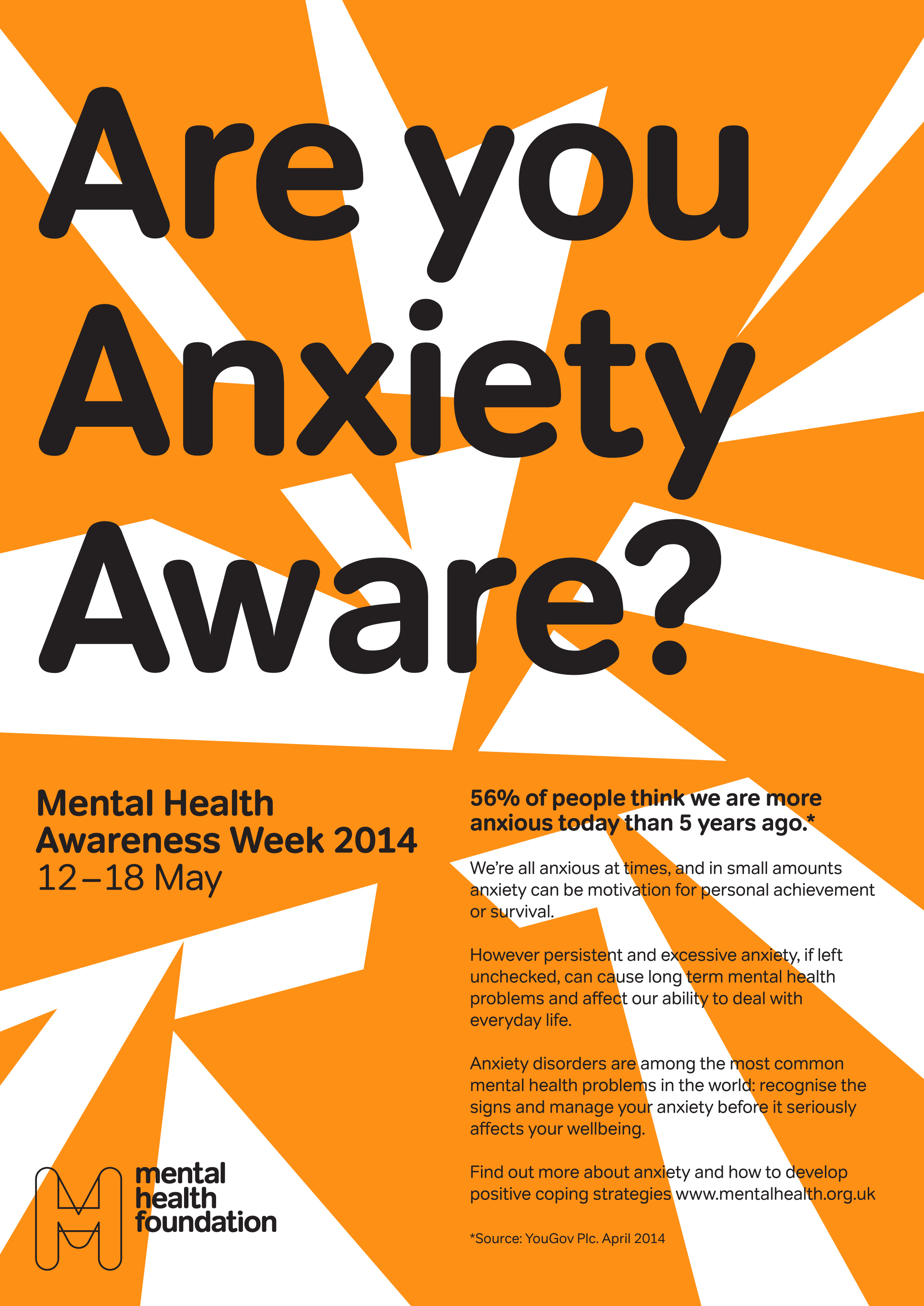Praline creates fragmented pattern designs for Anxiety Awareness Week ...