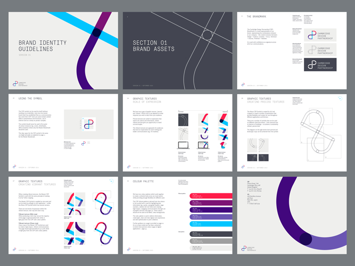Moving Brands creates identity system for Cambridge Design Partnership ...