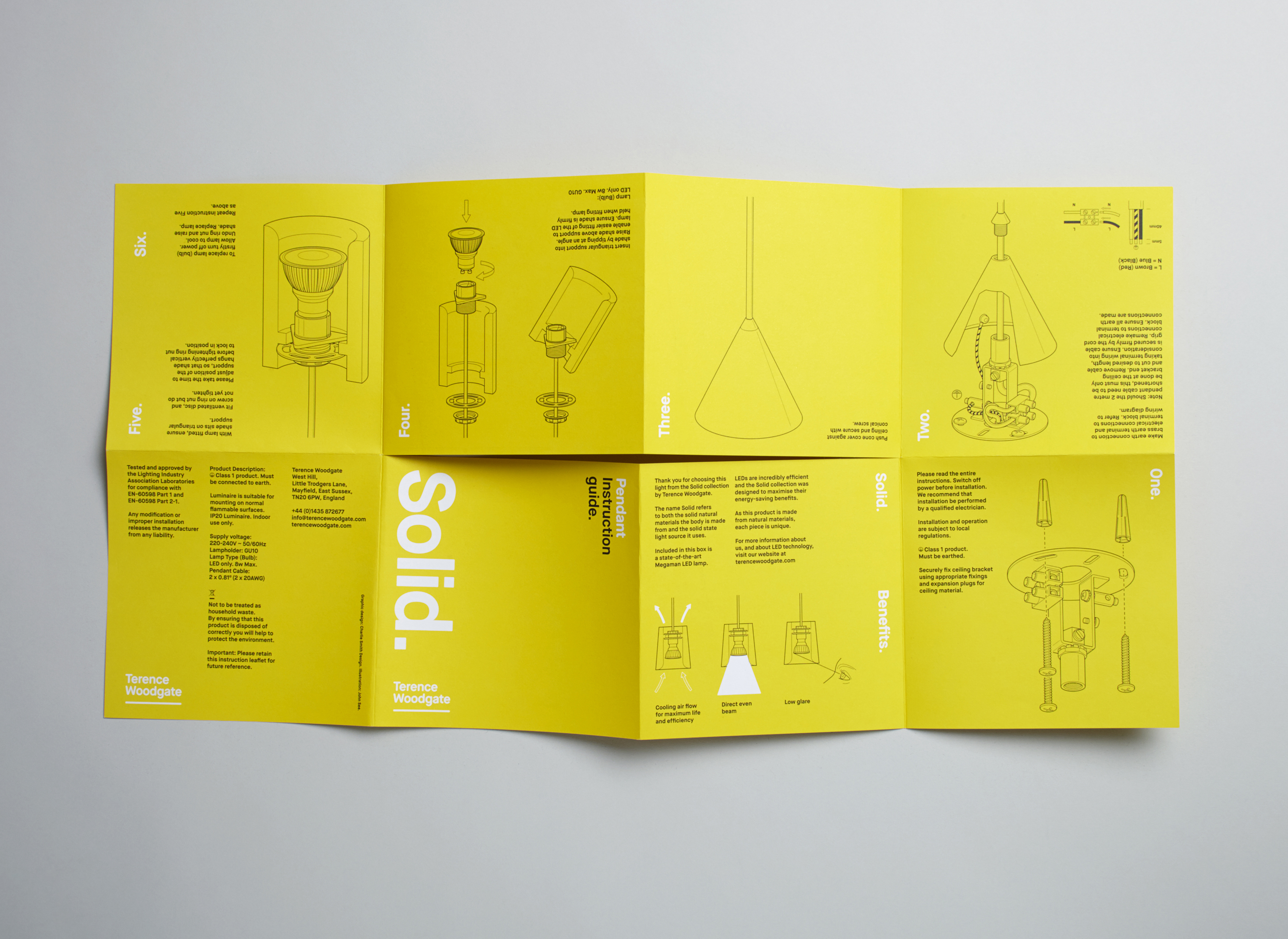 Charlie Smith Design’s identity for Terence Woodgate - Design Week