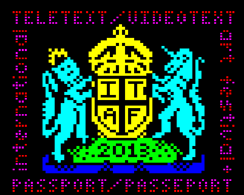 Teletext art - Design Week