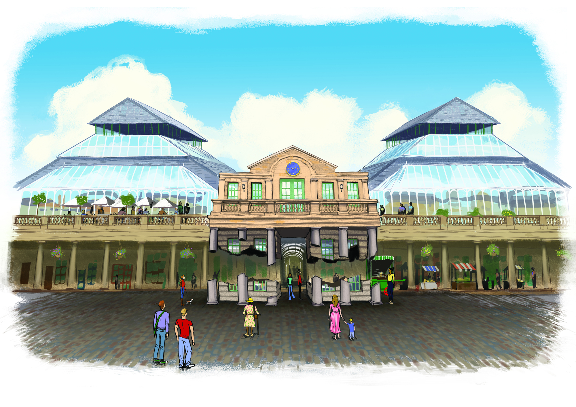 Levitating building coming to Covent Garden - Design Week