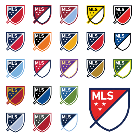 Major League Soccer rebrands with adaptable crest system - Design Week
