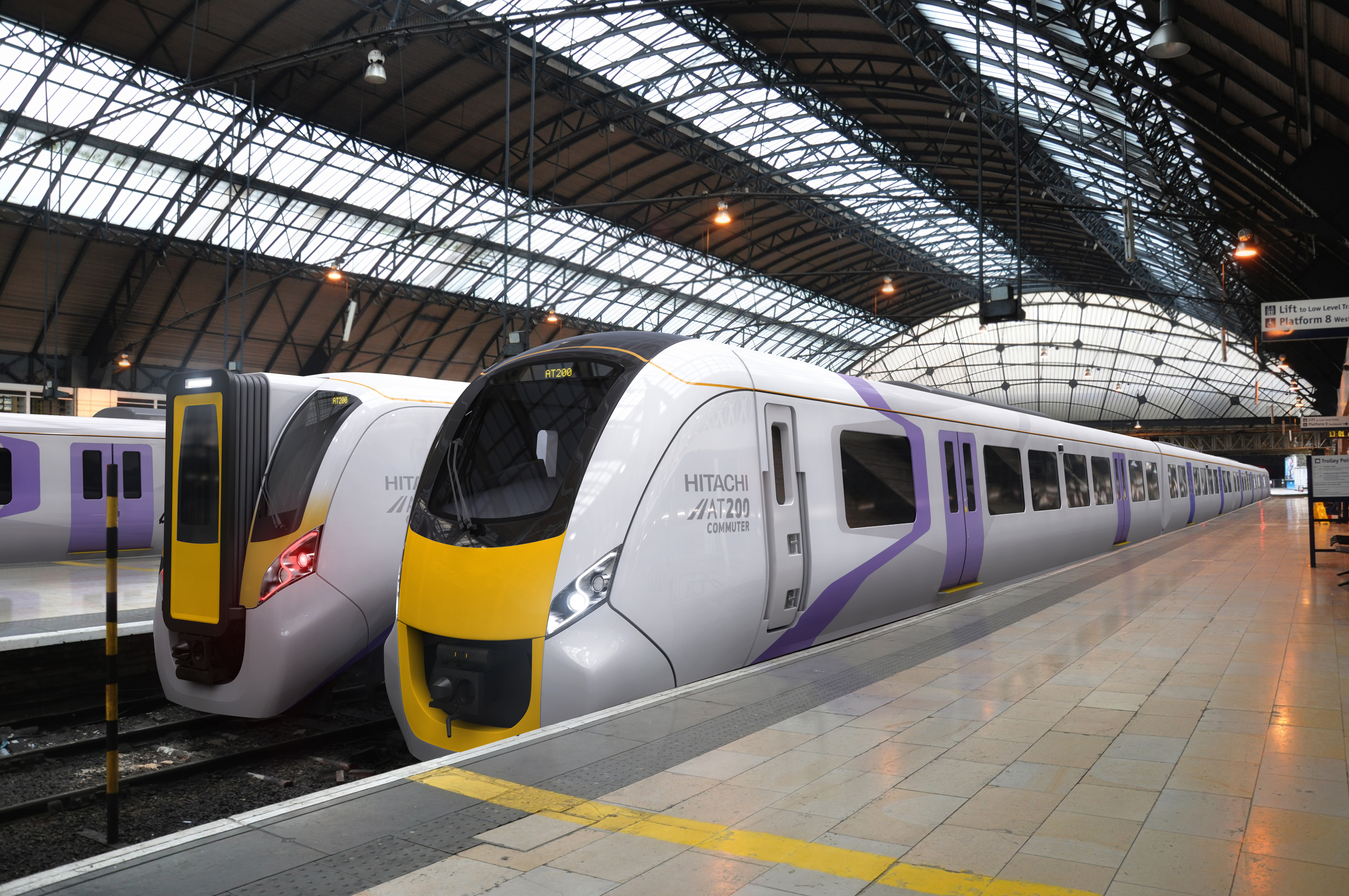 New Scottish train lets you reserve seats while sitting in them ...