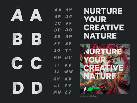 Online community DeviantArt rebrands to “bleed and breed art” - Design Week