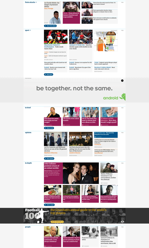 Guardian launches new website to complete multi-platform redesign ...