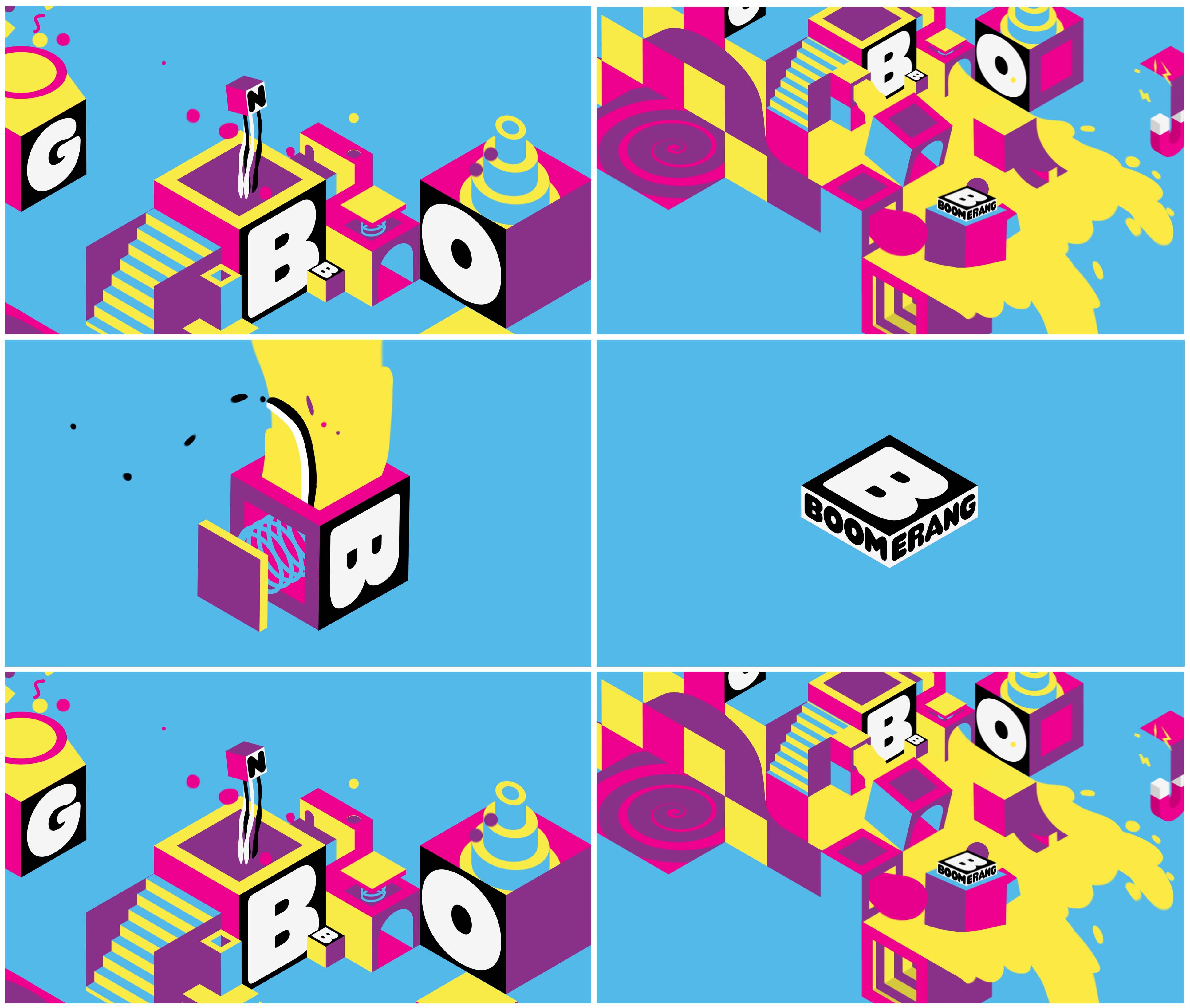 Art & Graft rebrands kids’ television channel Boomerang - Design Week