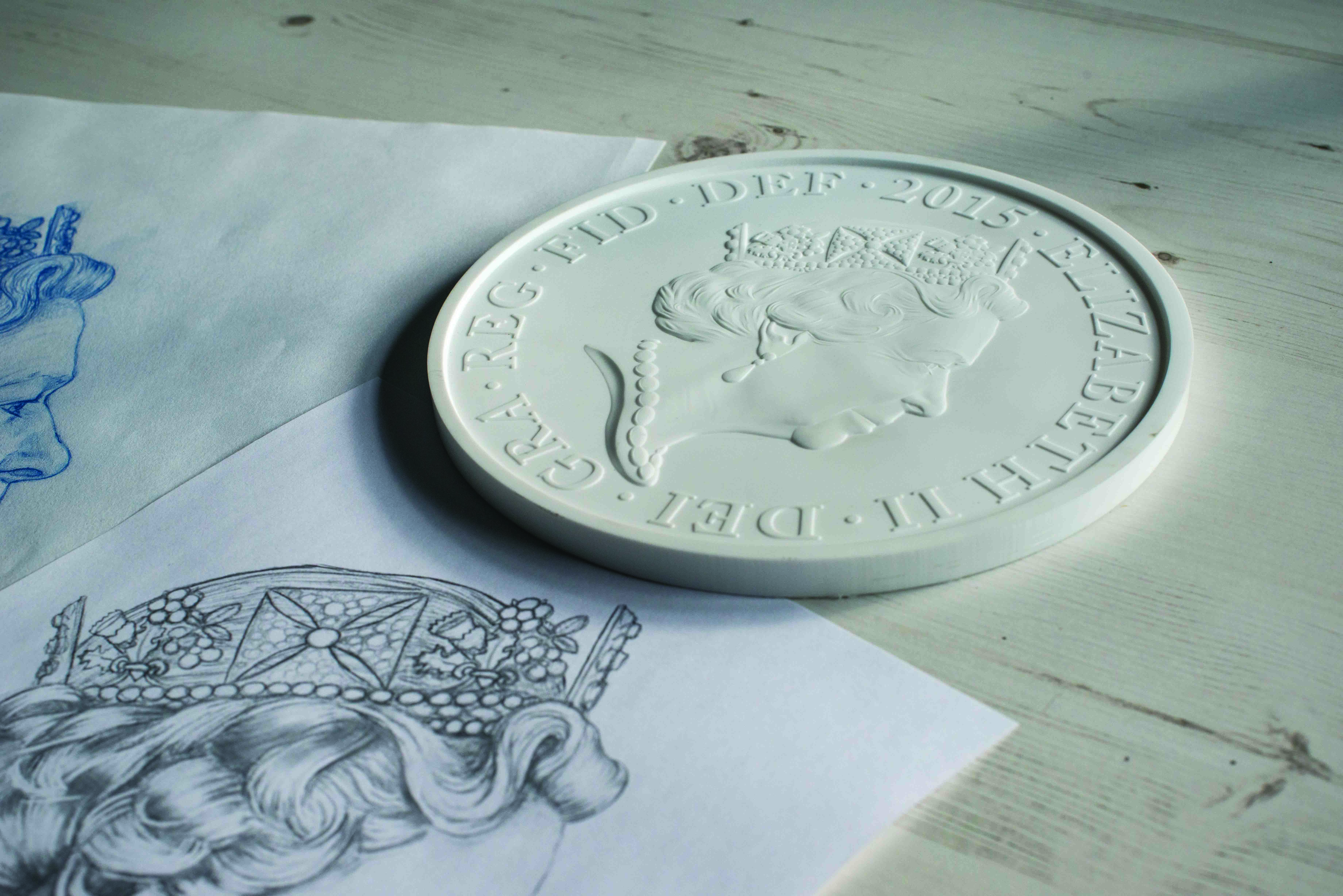 How the new coin portrait of the Queen was designed - Design Week