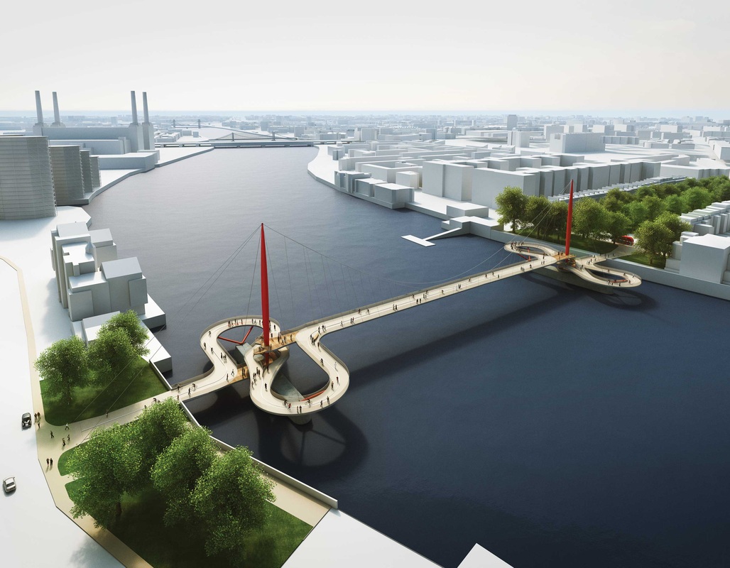 Designs shortlisted in new bridge for London competition - Design Week