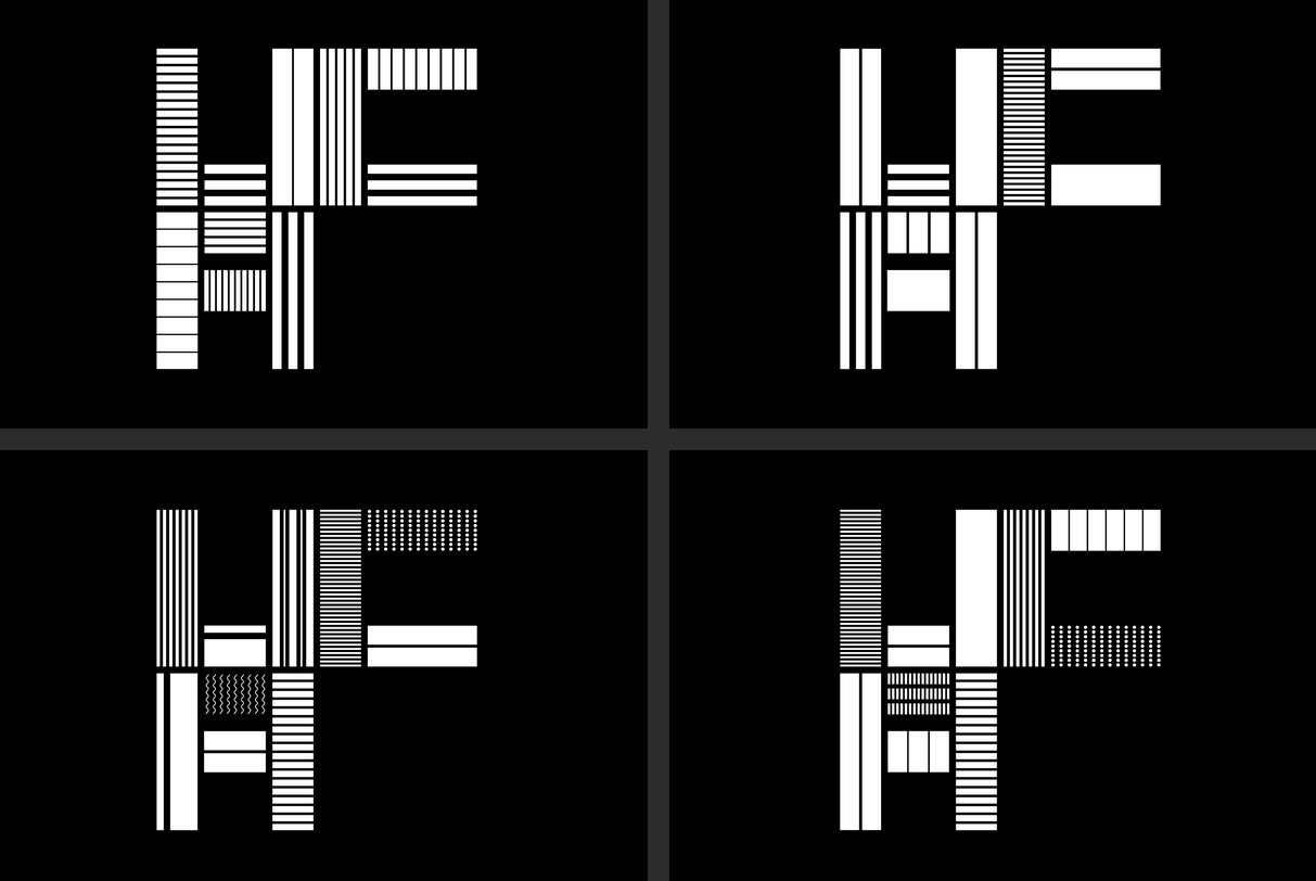Spin gives University for the Creative Arts stencil identity system ...