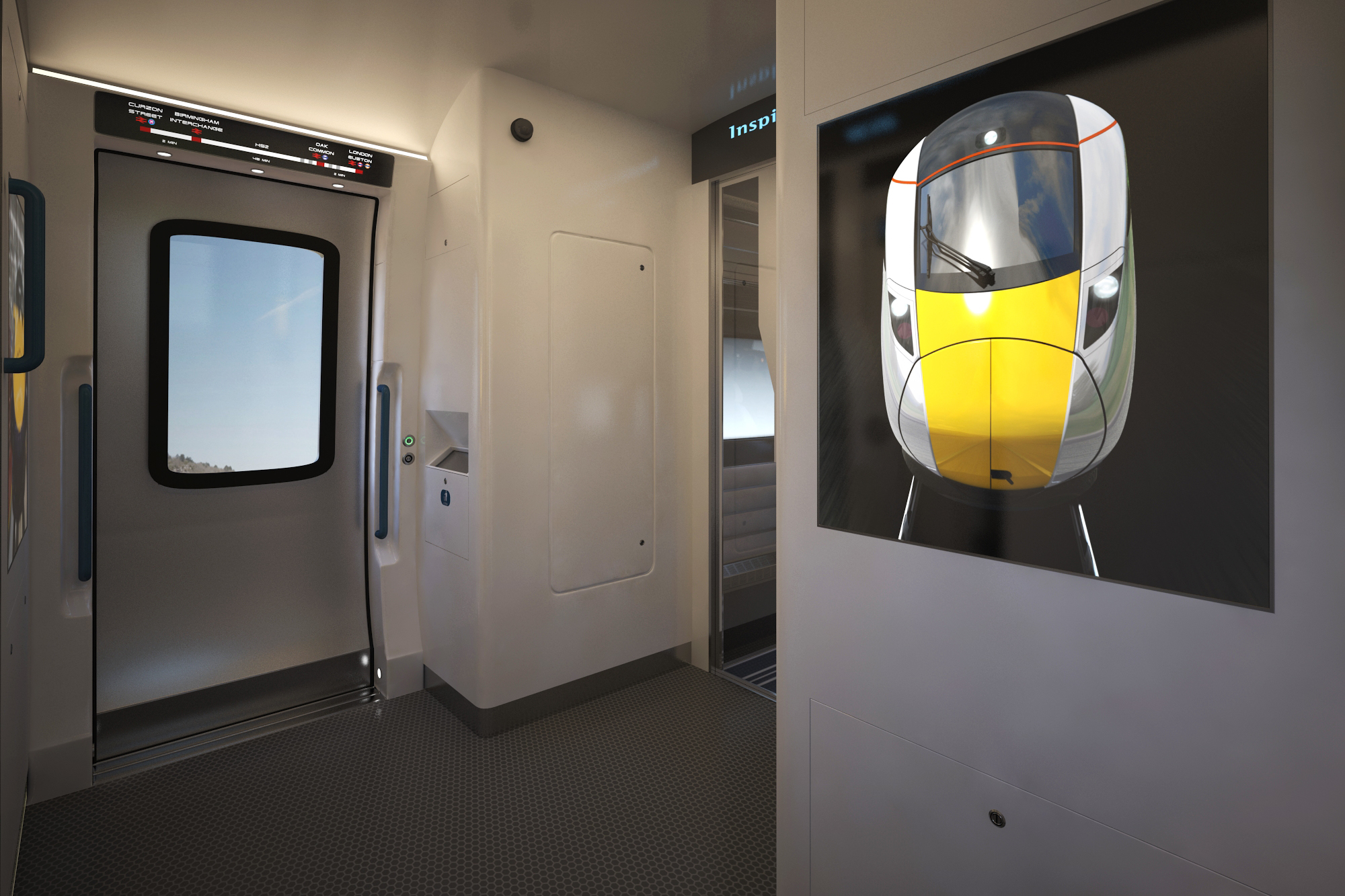 Bullet Train Interior