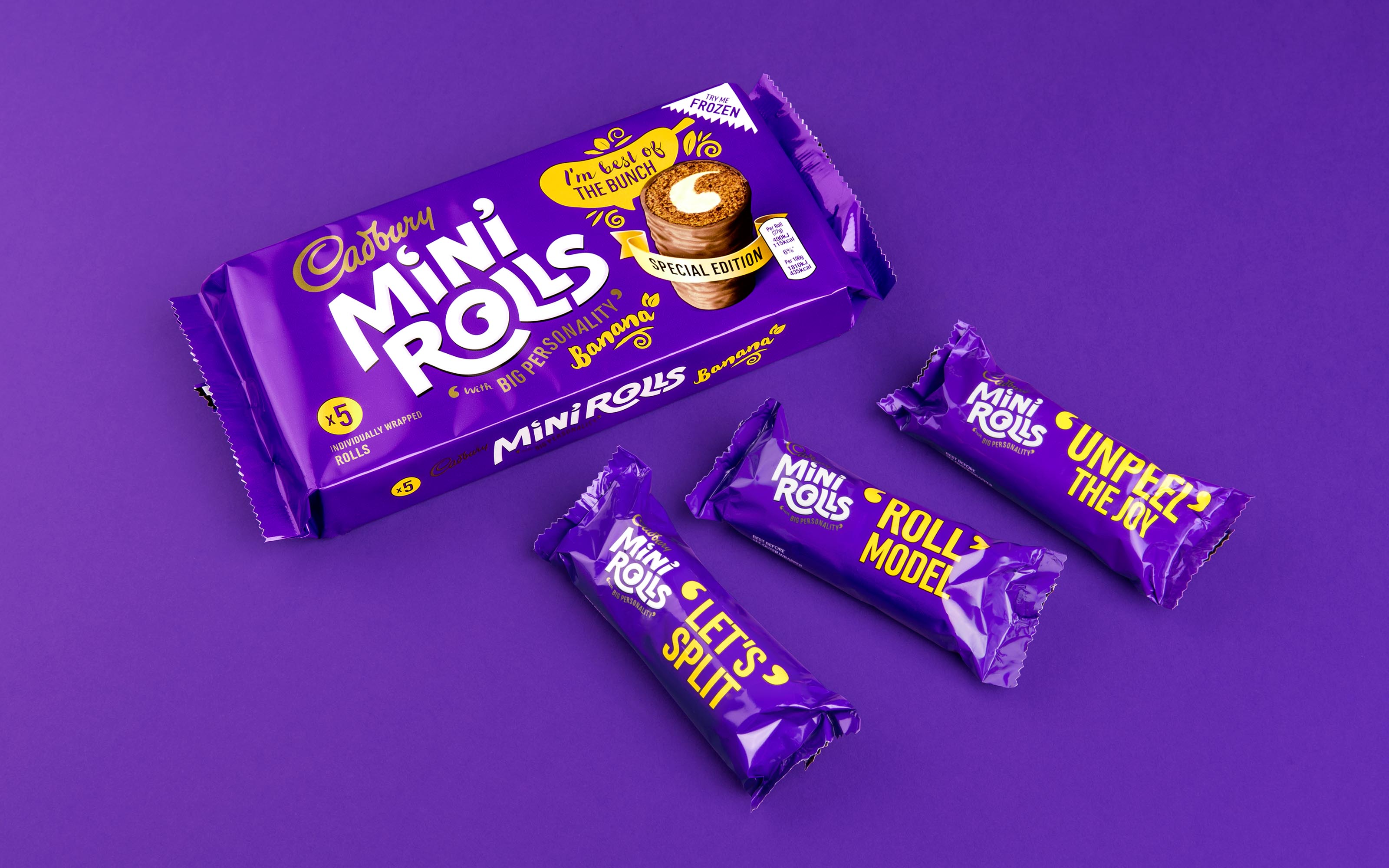 New-look Cadbury Mini Rolls roll out - Design Week