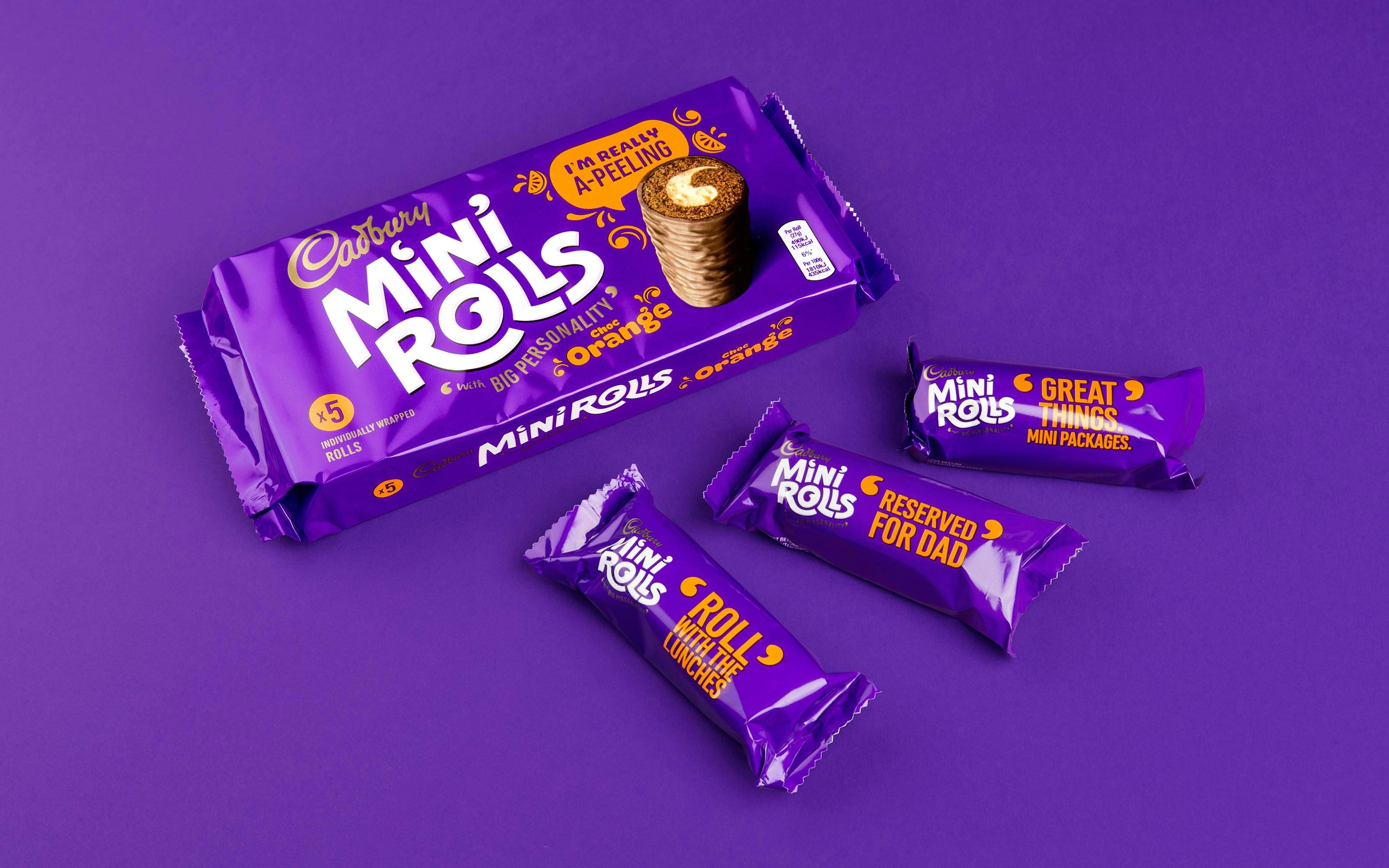 New-look Cadbury Mini Rolls roll out - Design Week