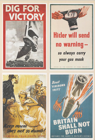 World War Two propaganda posters – from art form to psychological ...
