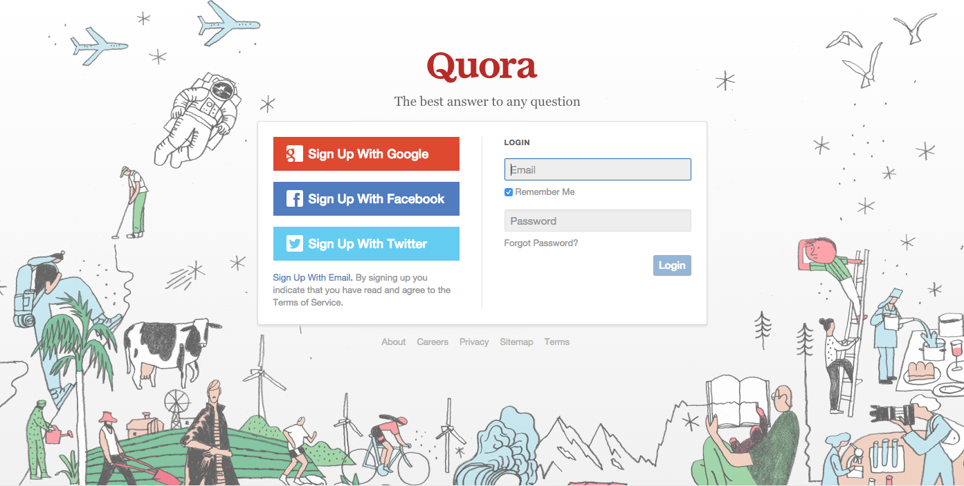 Brand: Quora - Design Week