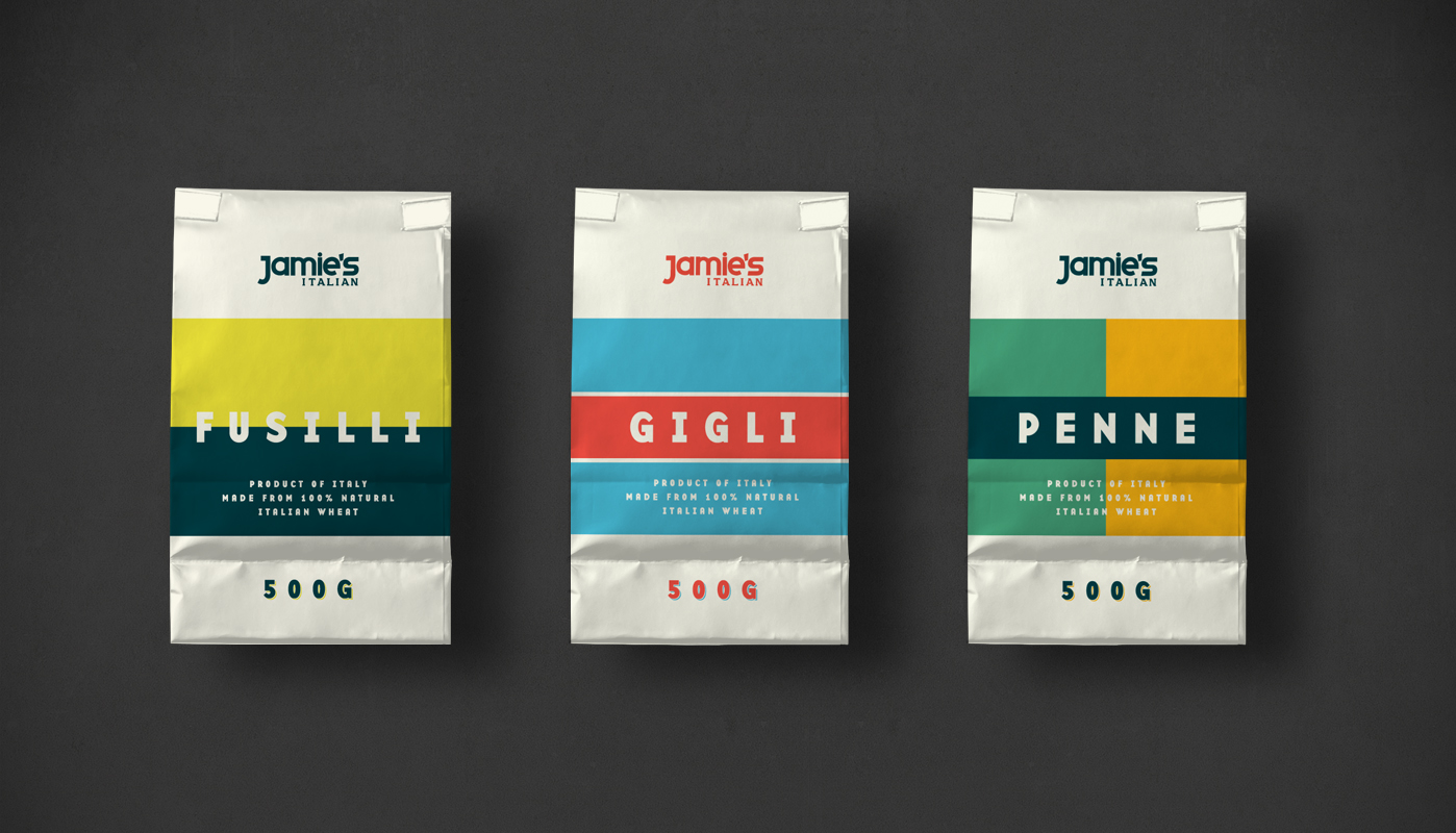 The Plant looks to classic Italian food packaging for Jamie’s Italian ...