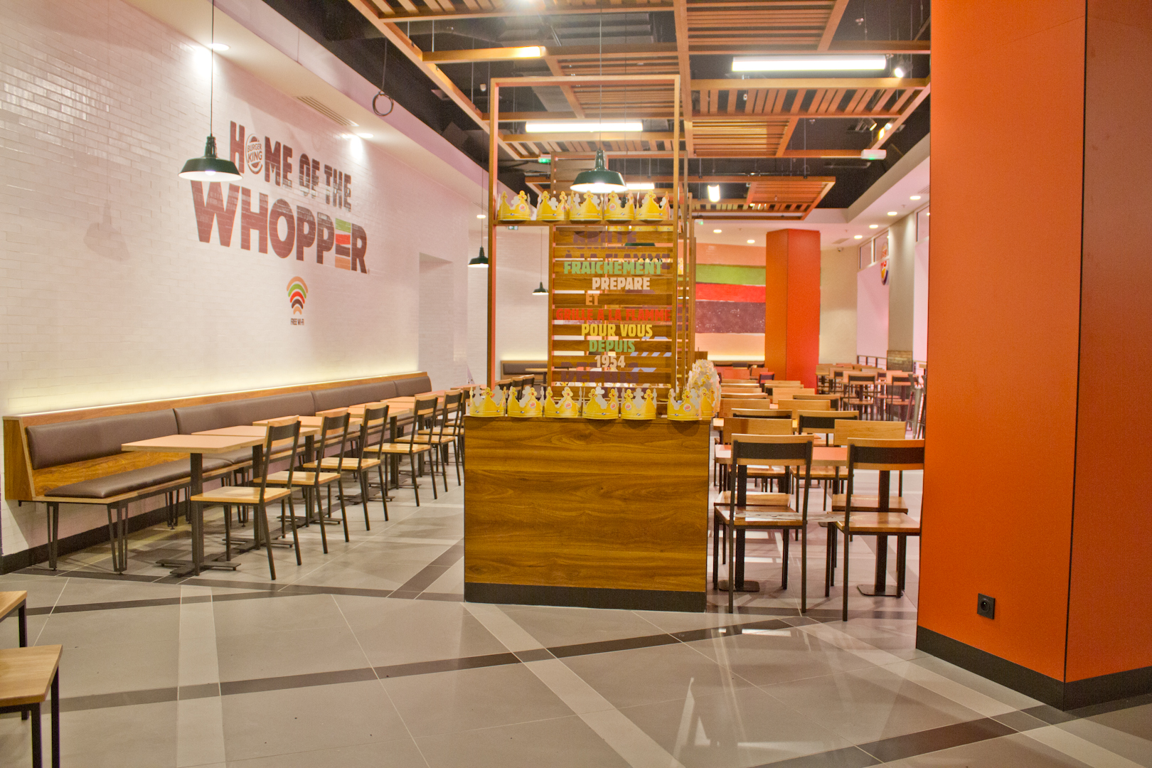 Burger King launches “subtle” new interior design – introduces self ...