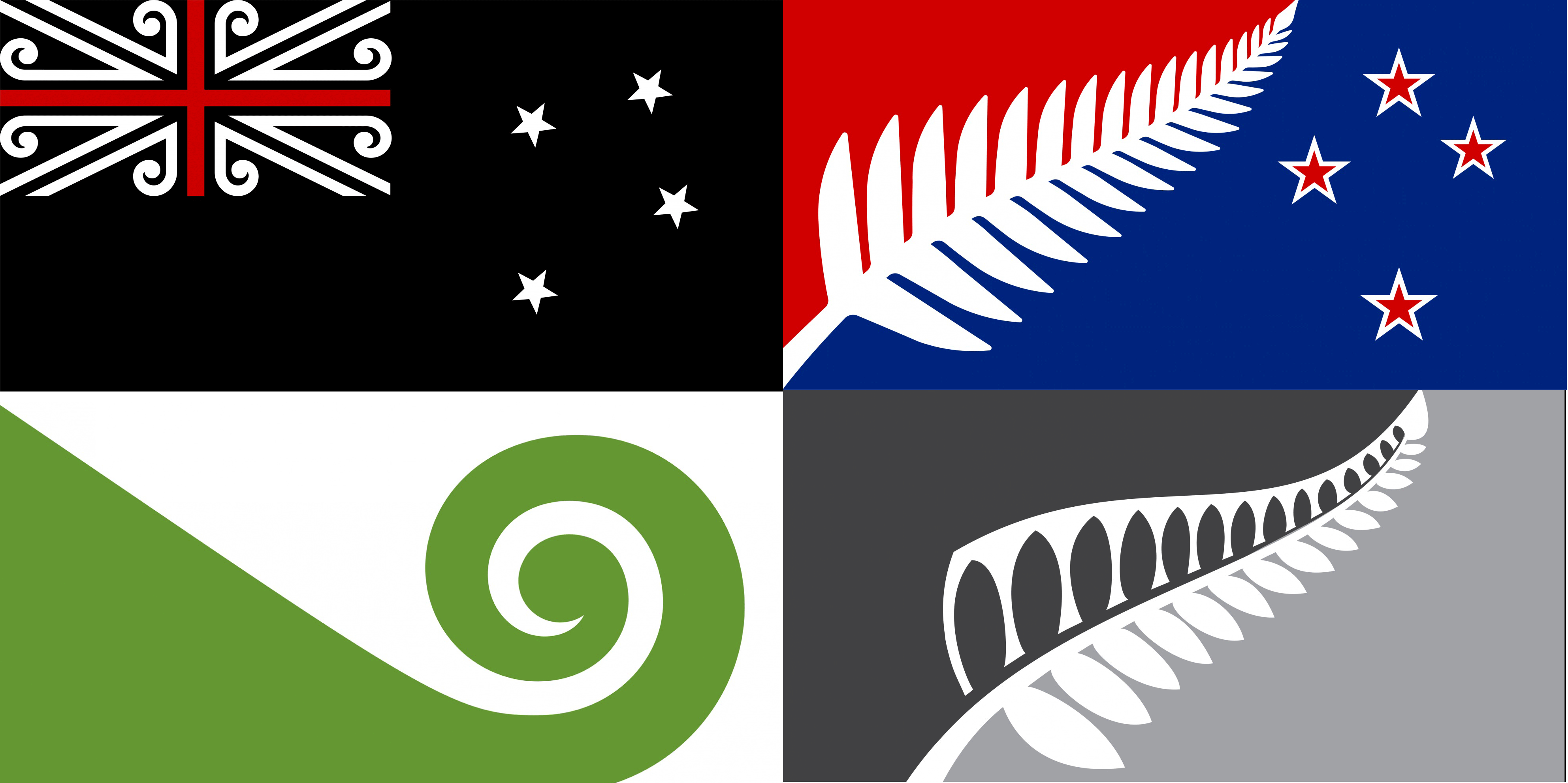 New Zealand crowdsources designs for next flag – final proposals ...