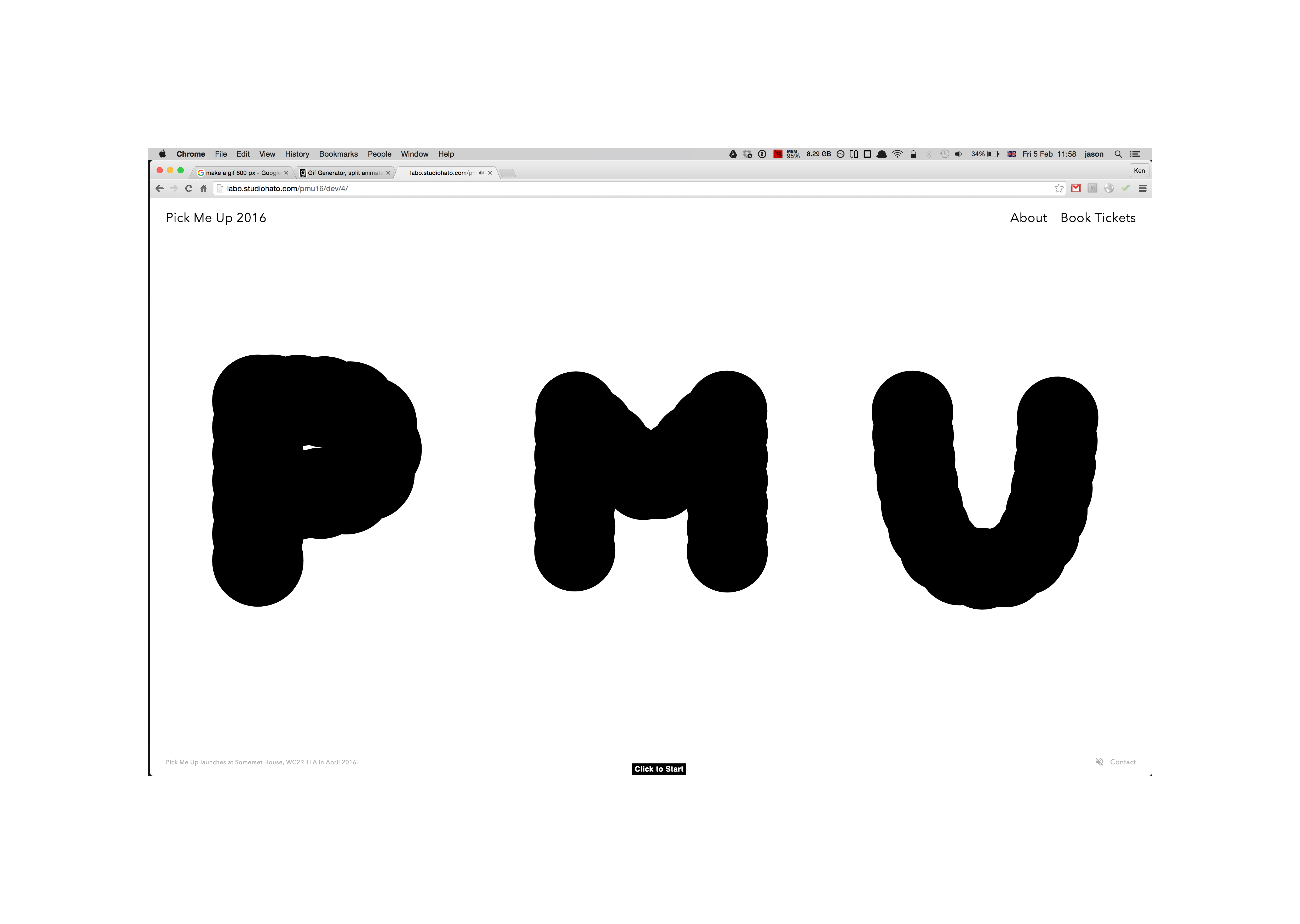 Everyone can contribute to the new Pick Me Up identity - Design Week