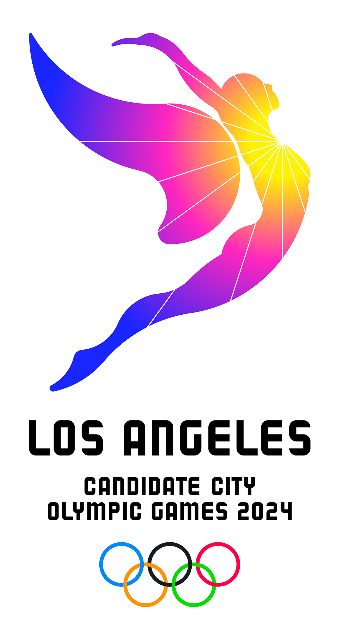 Los Angeles “City of Angels” 2024 Olympic bid logo unveiled - Design Week