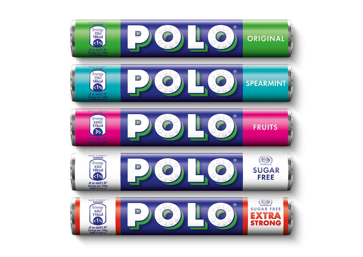 Polo mints freshens up logo and packaging - Design Week