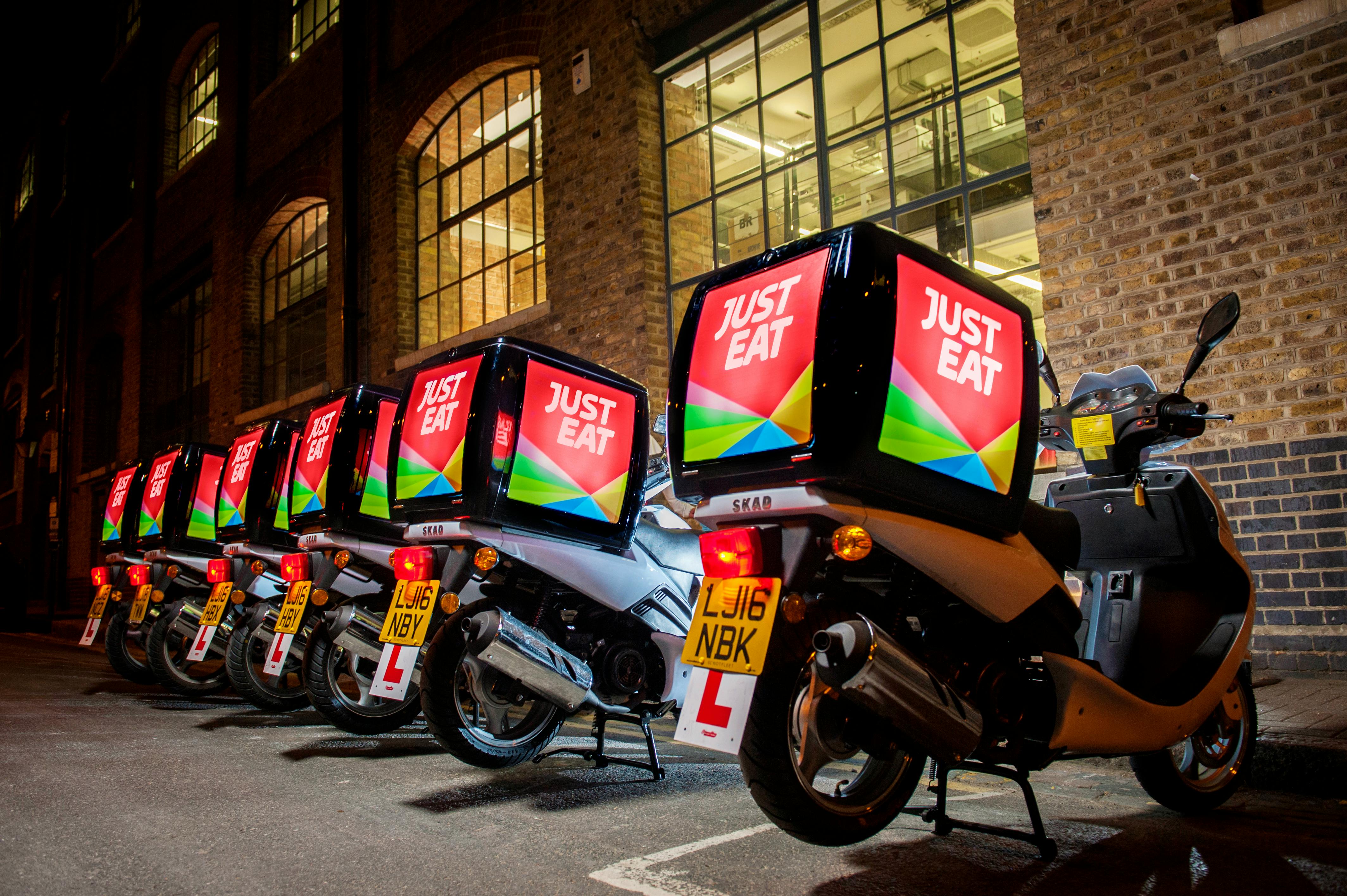 Just Eat reveals colourful rebrand - Design Week