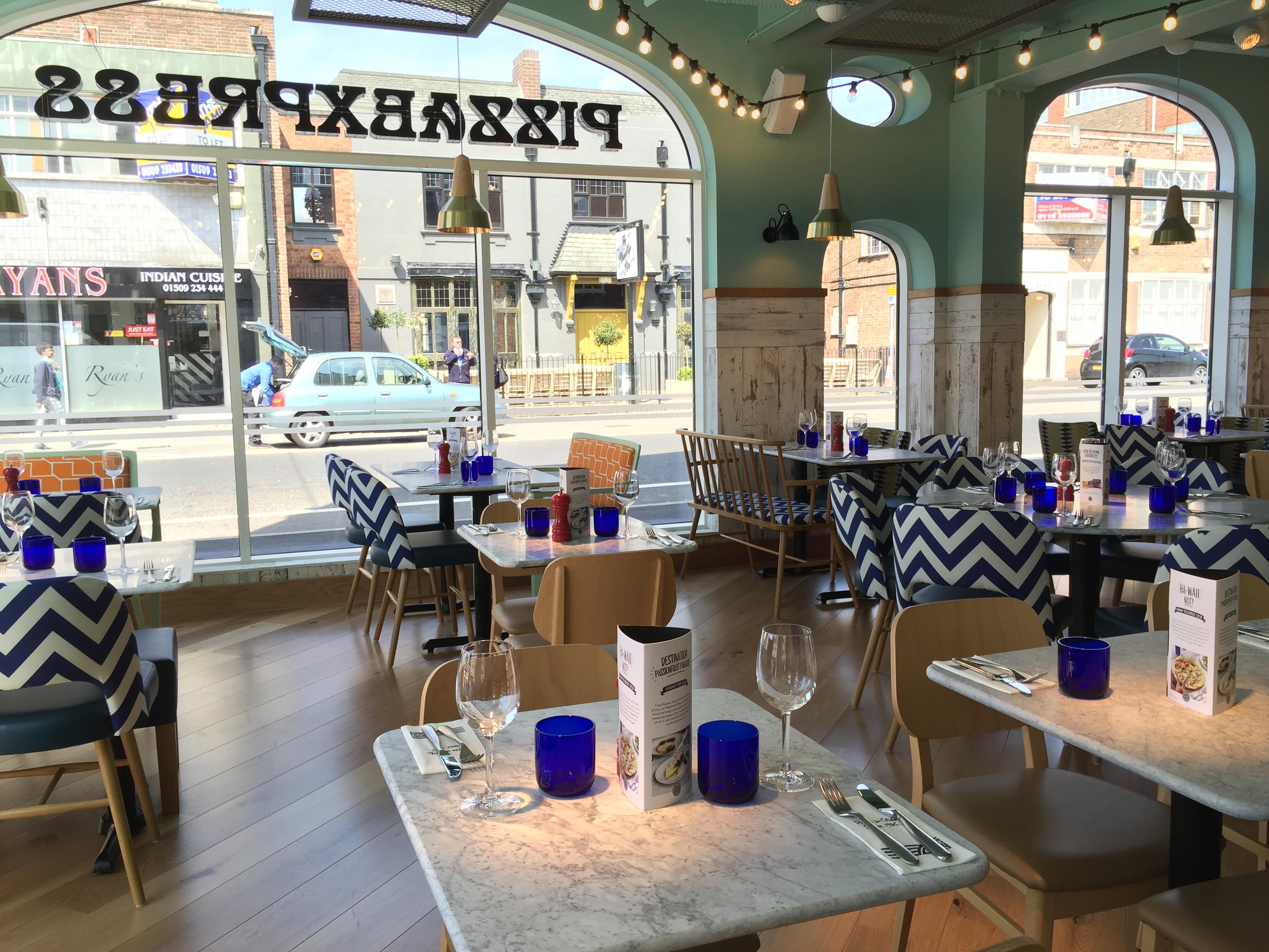PizzaExpress redesigns “out of touch” interiors to take on younger ...