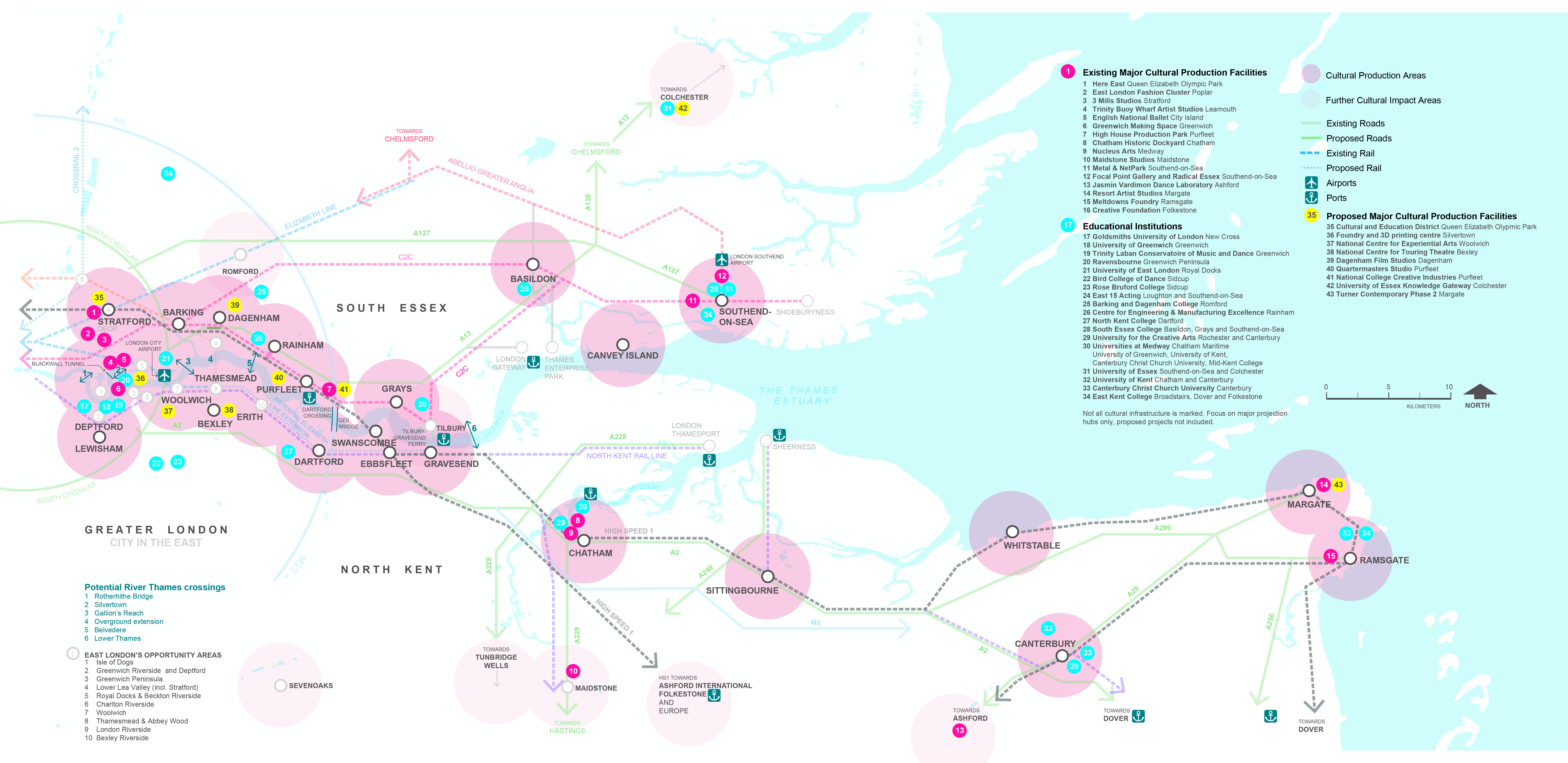 Mayor of London bids to turn Thames Estuary into new home for creative ...