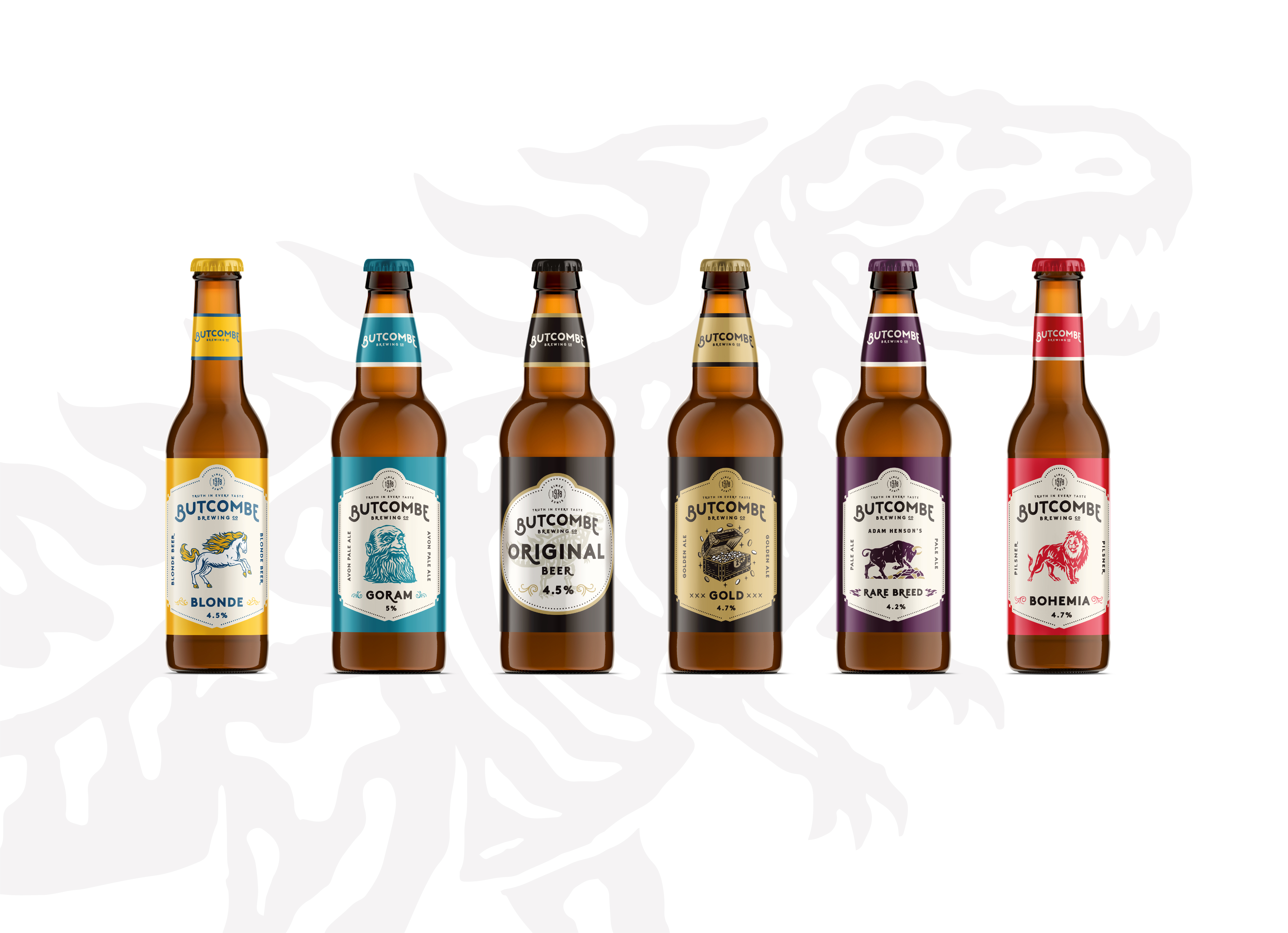 Butcombe Brewery rebrands to shake off “dinosaur” image - Design Week