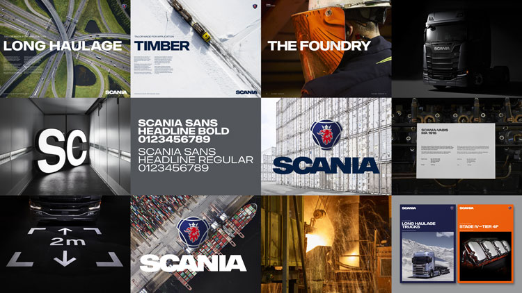 Brand Union reveals streamlined visual identity for Scania - Design Week