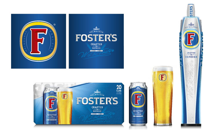 Foster’s lager rolls out new visual identity - Design Week