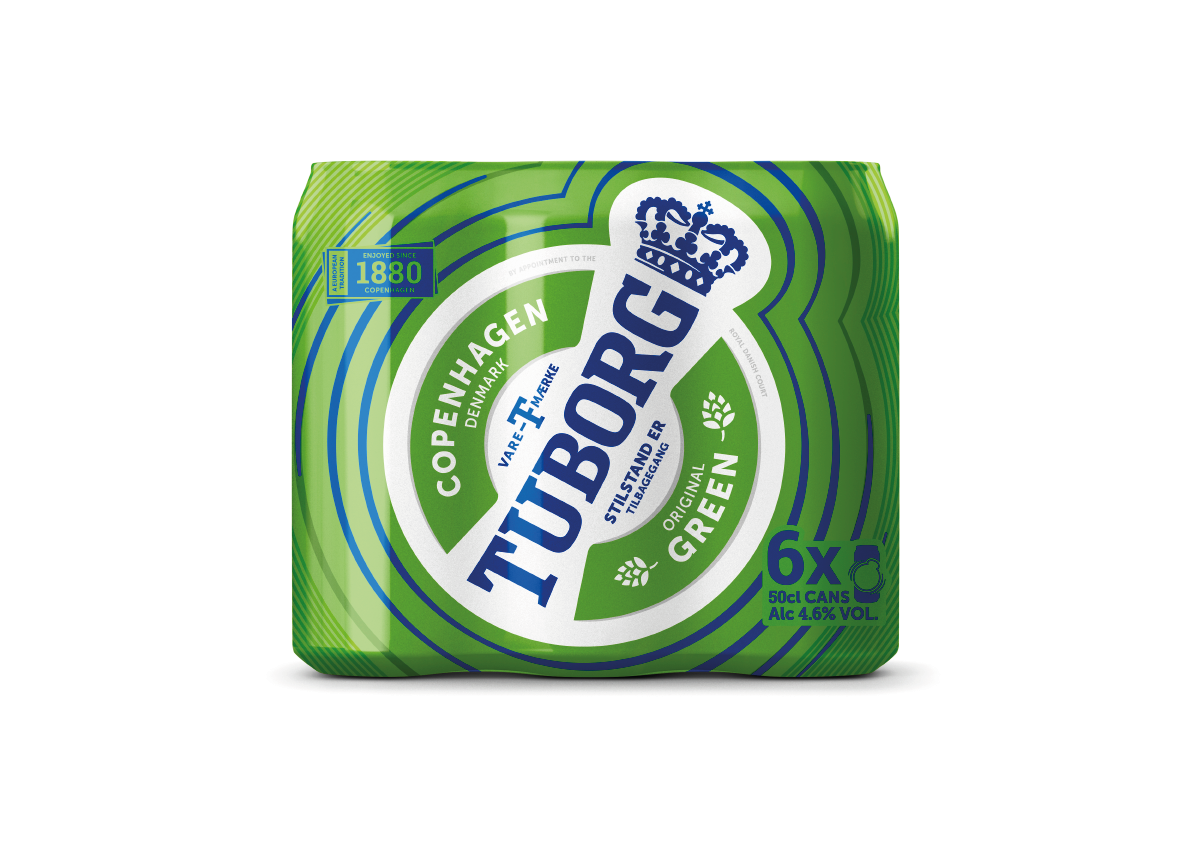 Tuborg reveals “youthful” brand refresh - Design Week