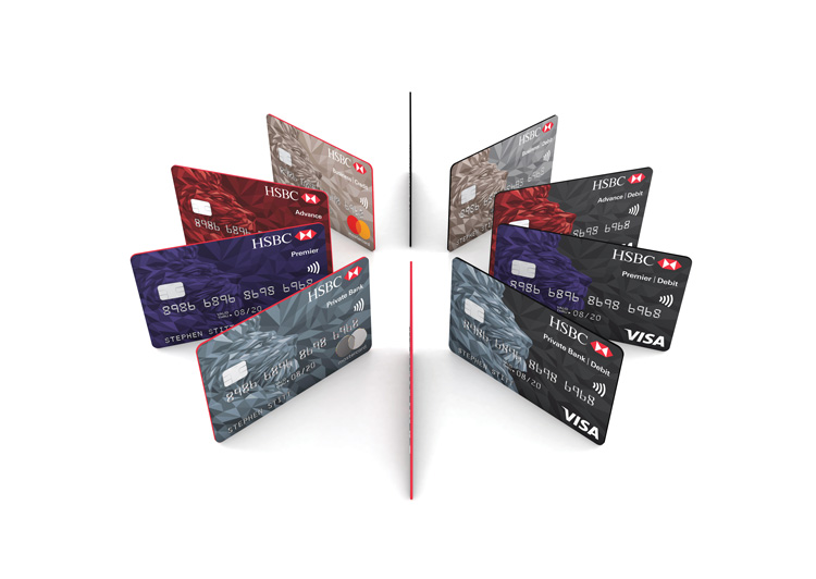 HSBC rolls out new “simplified” bank card design - Design Week