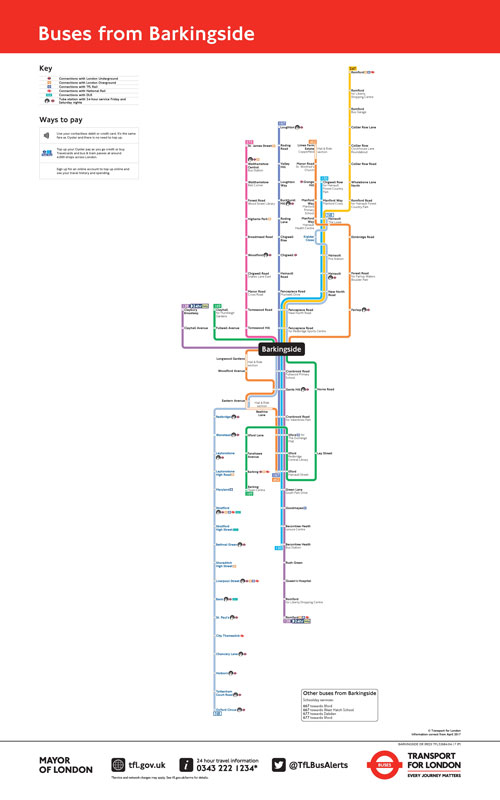 TfL trials new “simple”, colour-coded bus system - Design Week