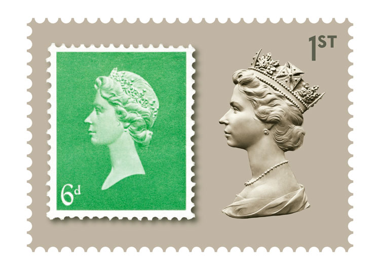 Celebrating 50 years of the “Queen’s head” stamp design - Design Week